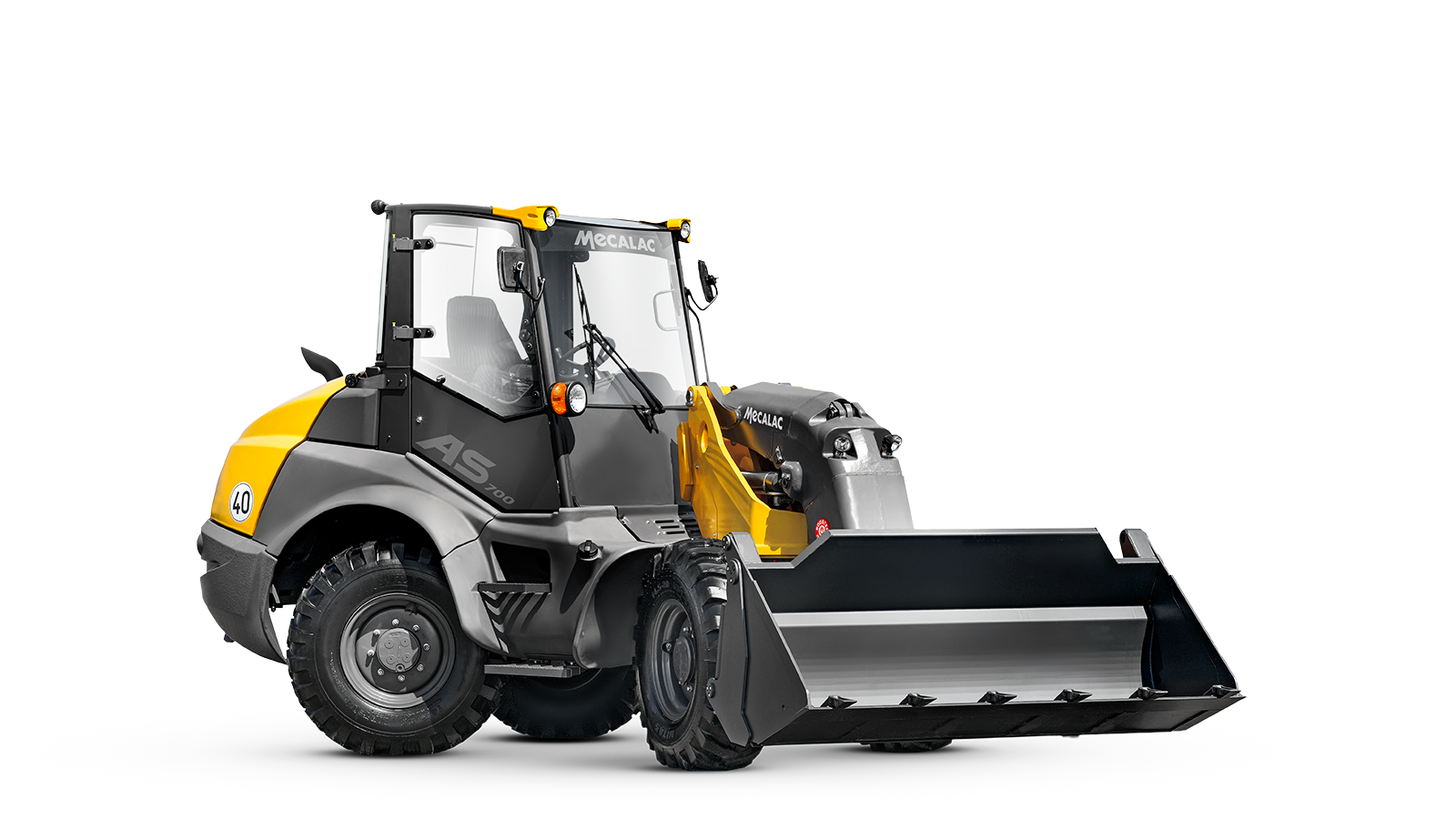MECALAC | AS Series, swing wheel loader, AHLMANN swing loaders