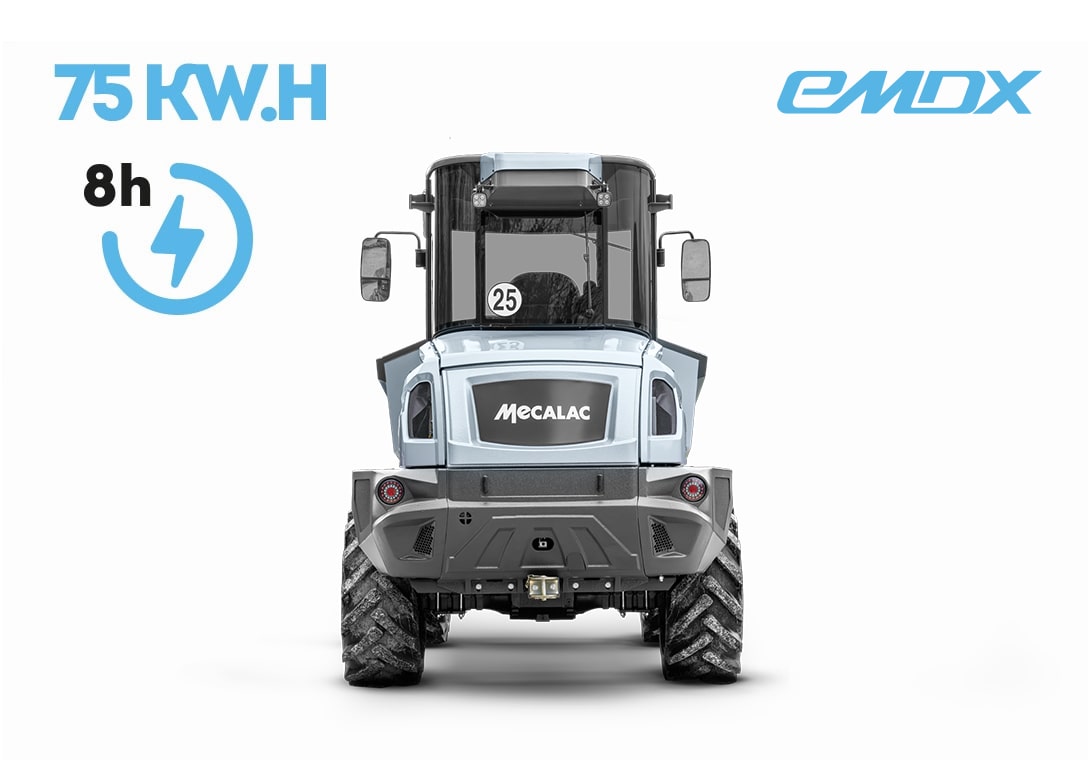 Mecalac eMDX - Zero Emission Site Dumpers