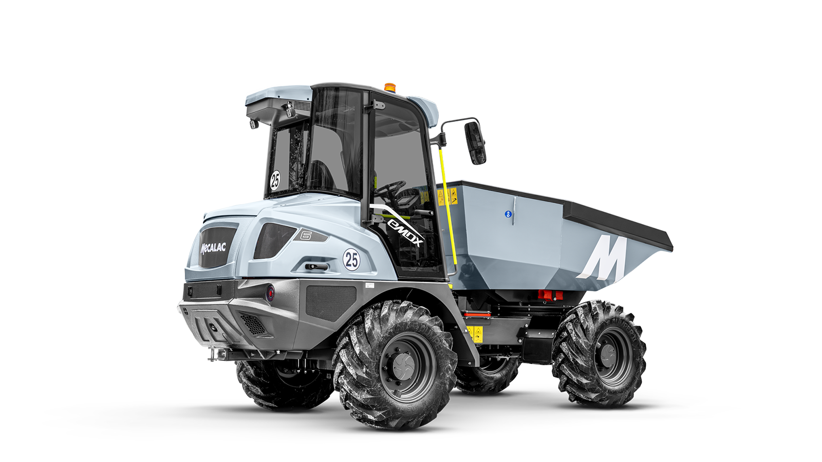 Mecalac eMDX - Zero Emission Site Dumpers