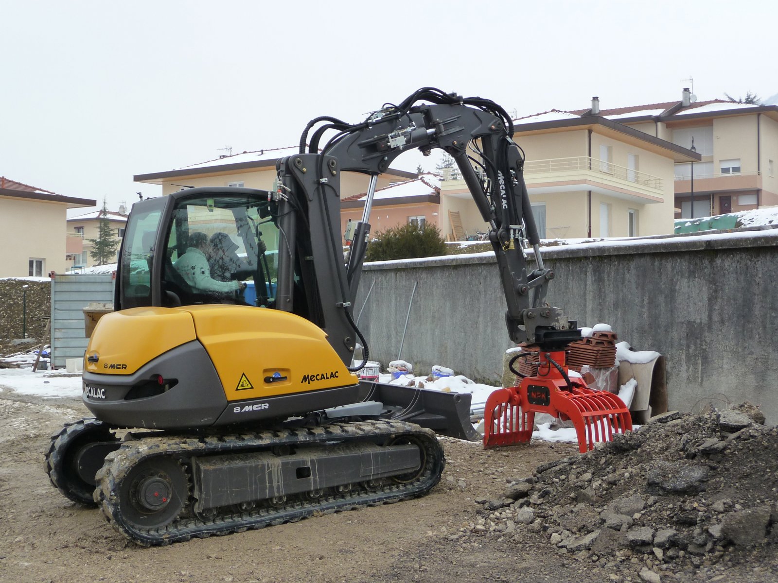 Crawler Skid-Excavators Mecalac 8MCR