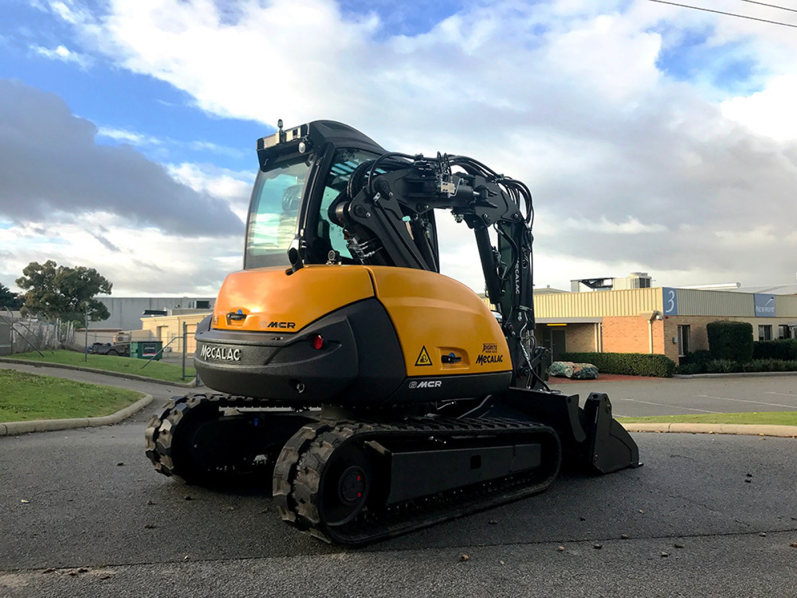 Mecalac machines in Australia