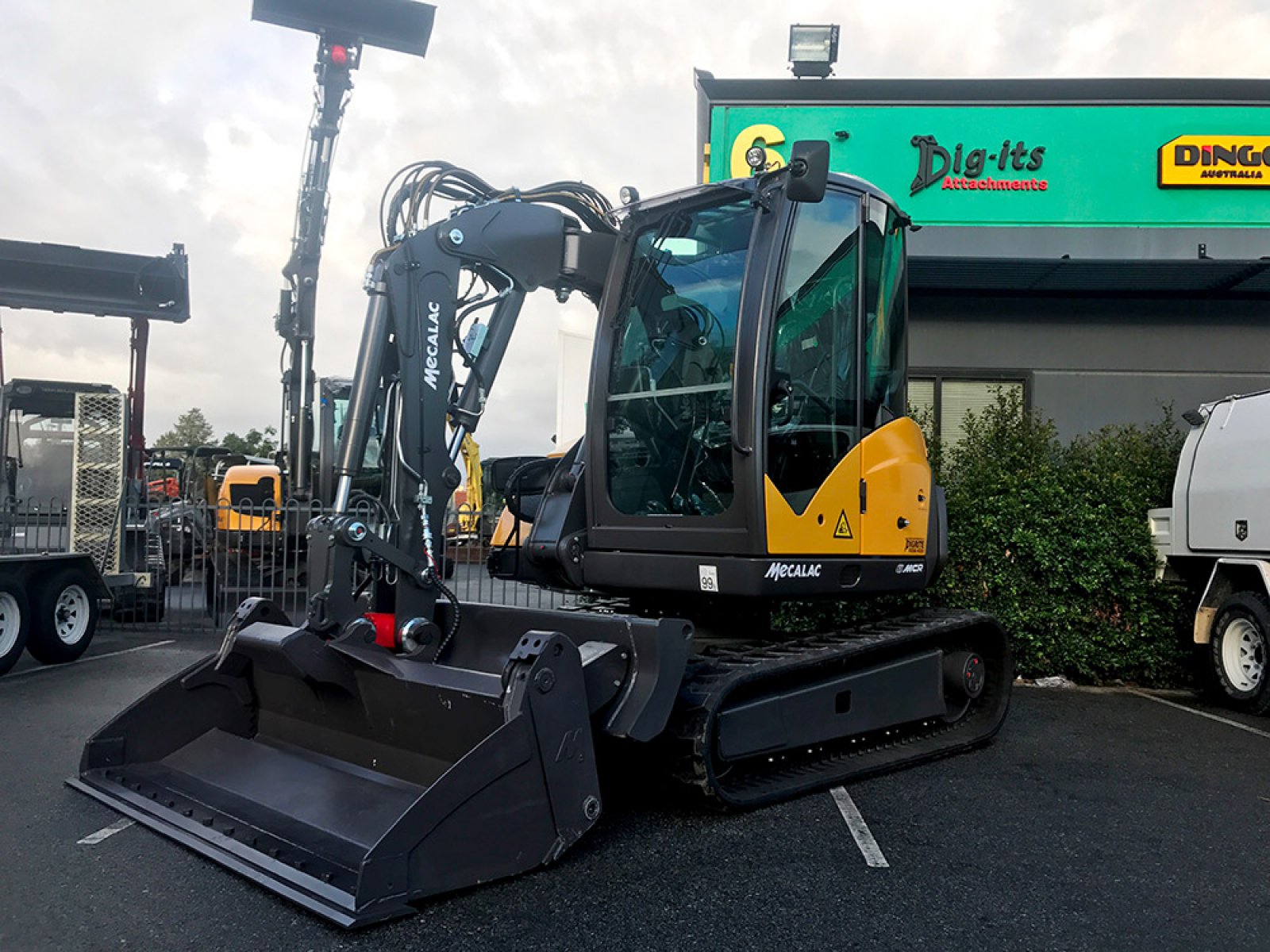 Mecalac machines in Australia