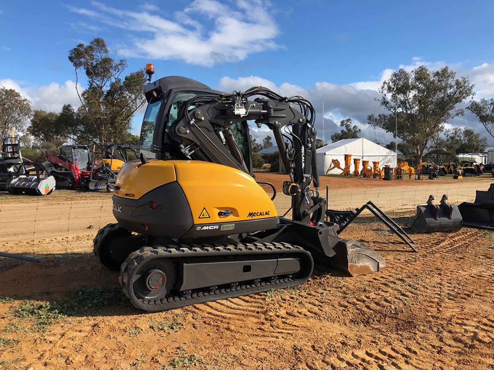 Mecalac machines in Australia