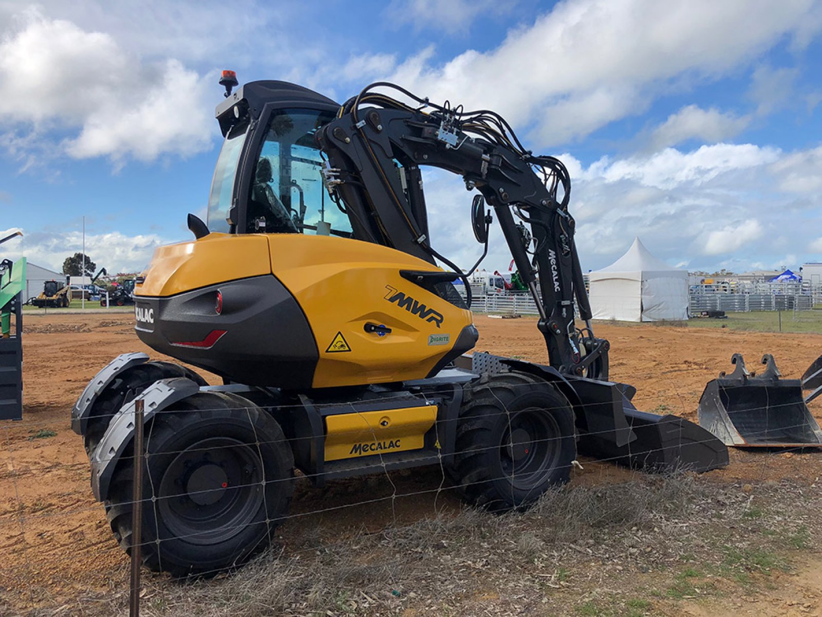 Mecalac machines in Australia