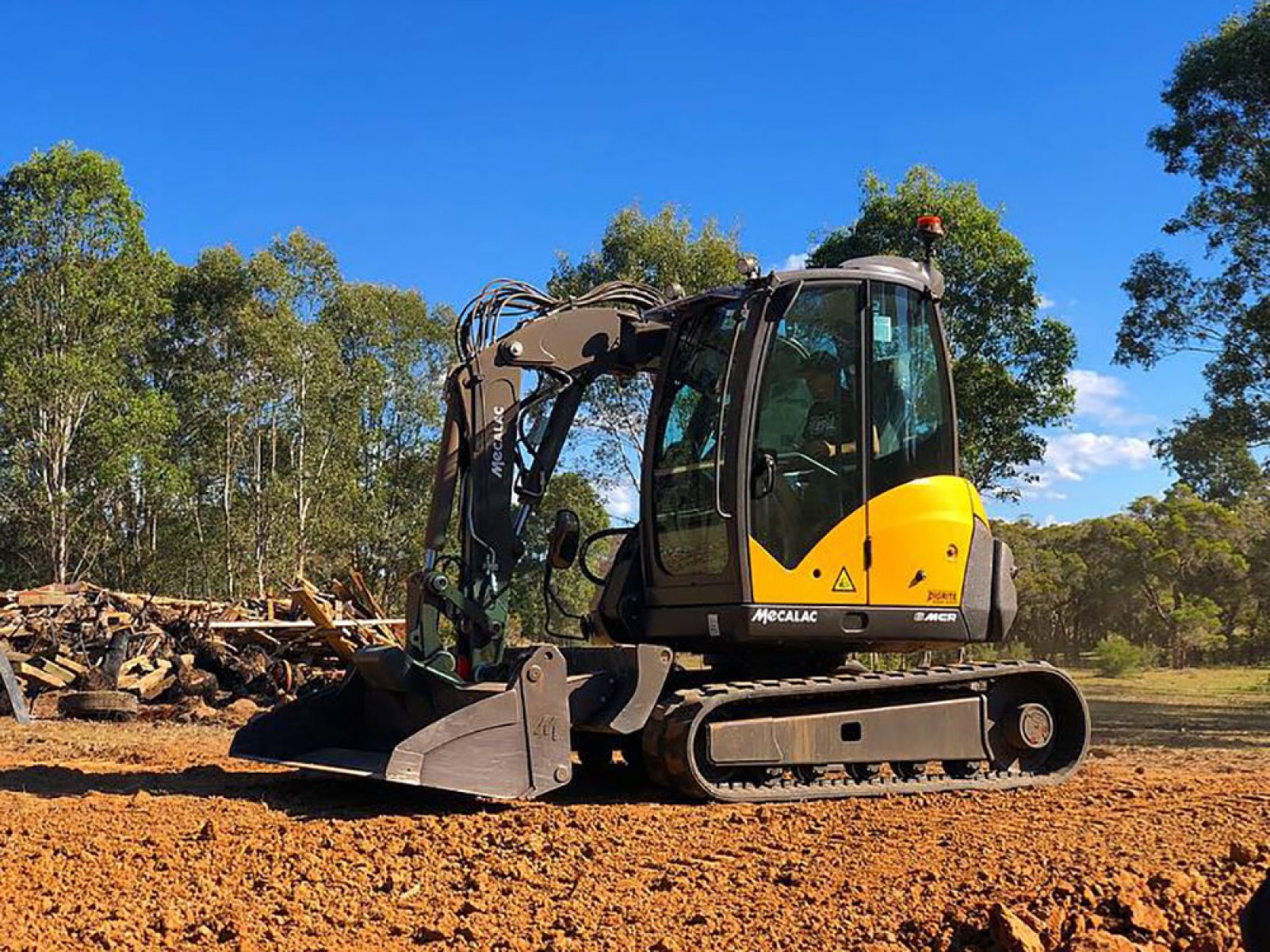 Mecalac machines in Australia