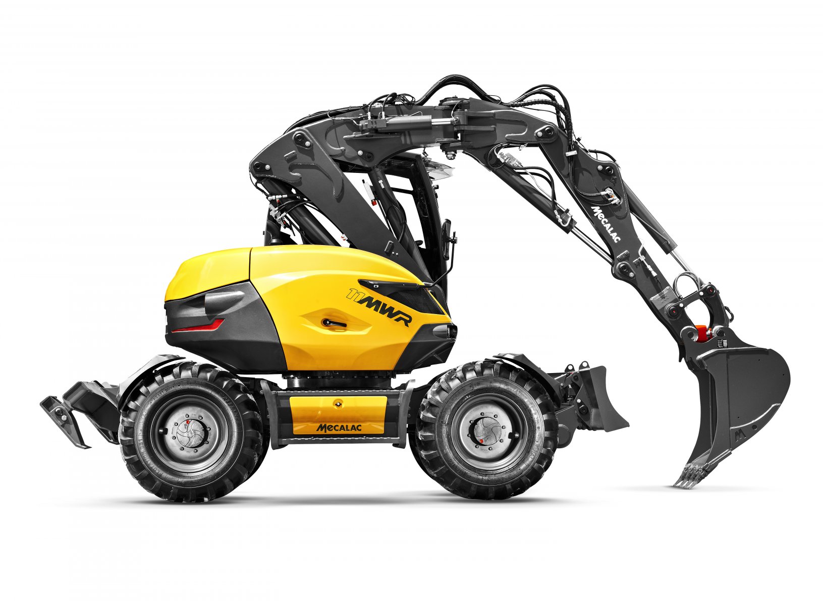 MECALAC | 11MWR, Compact and innovative wheel excavator!