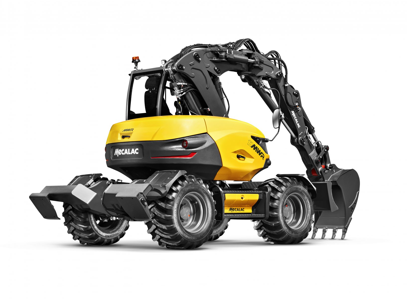 MECALAC | 11MWR, Compact and innovative wheel excavator!