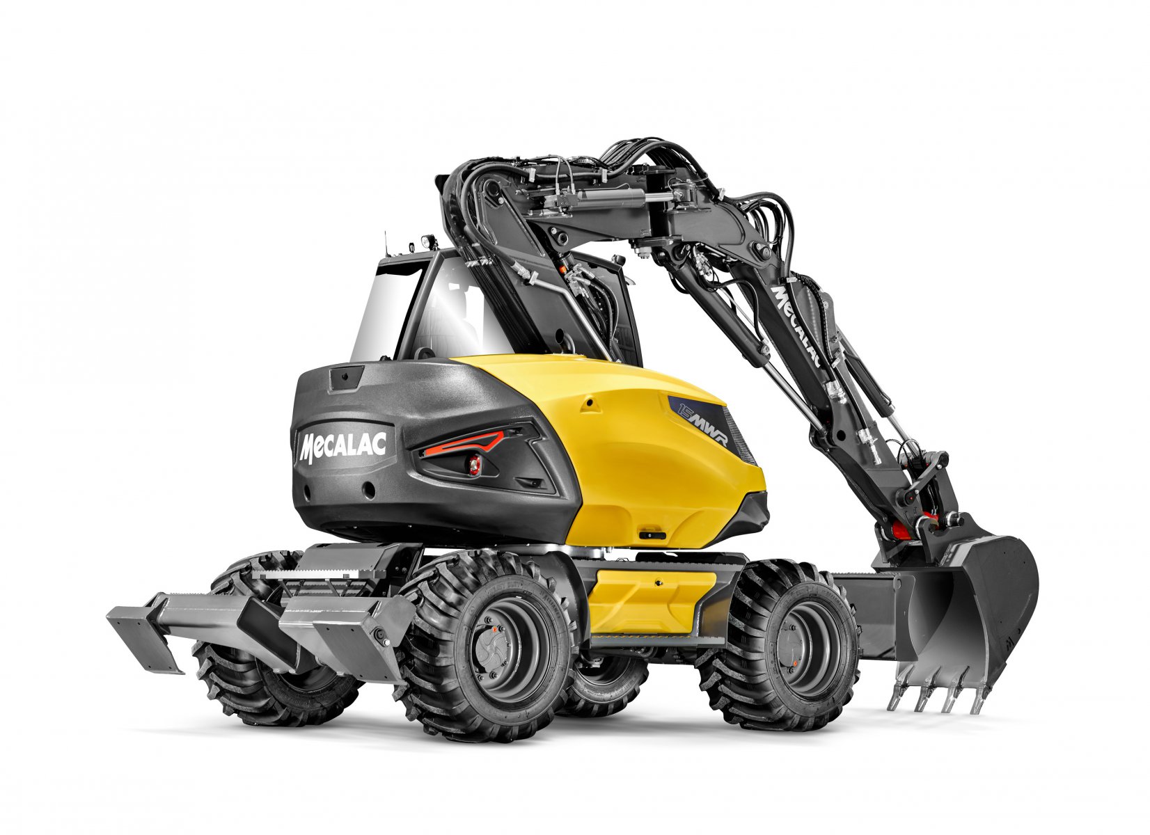 MECALAC | 15MWR, Compact and innovative wheel excavator!