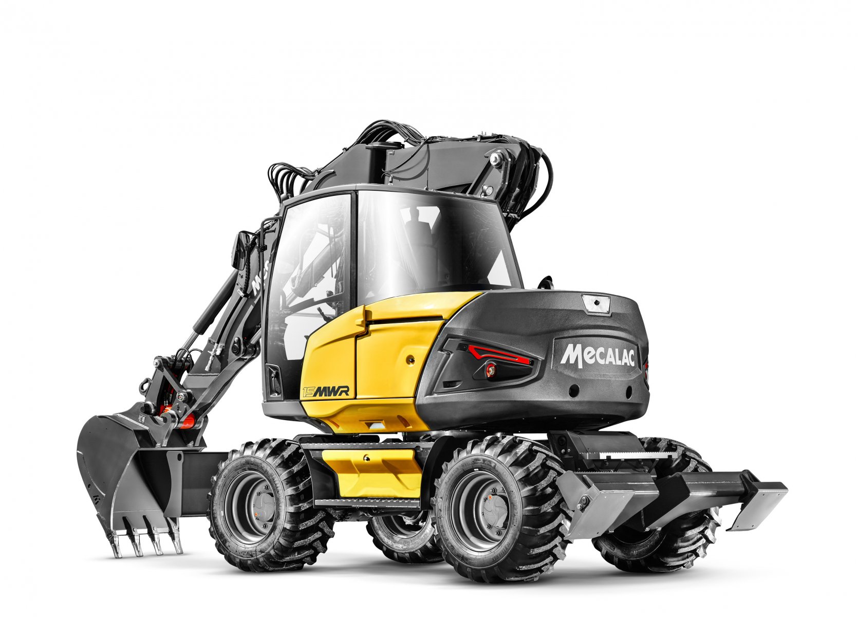 MECALAC | 15MWR, Compact and innovative wheel excavator!