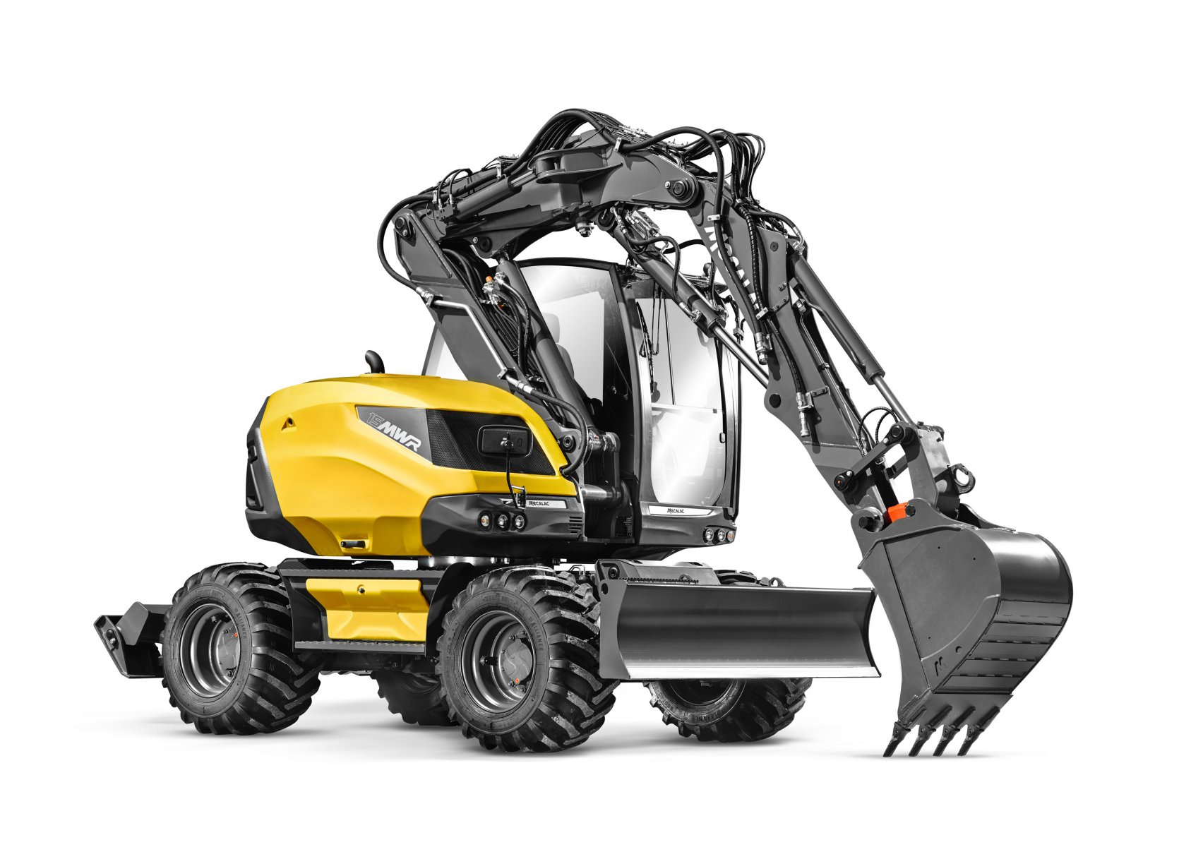 MECALAC | 15MWR, Compact and innovative wheel excavator!