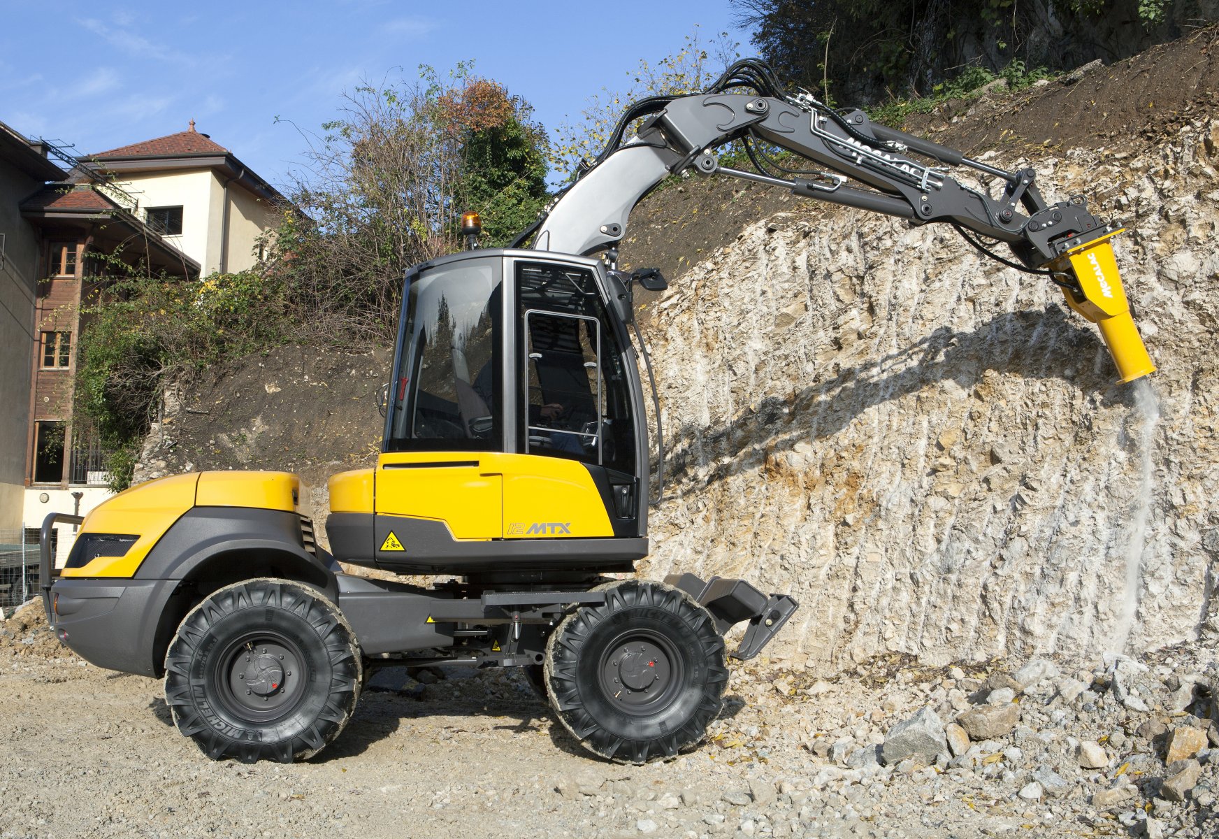 MECALAC | 12MTX, Pelle chargeuse sur pneus / roues