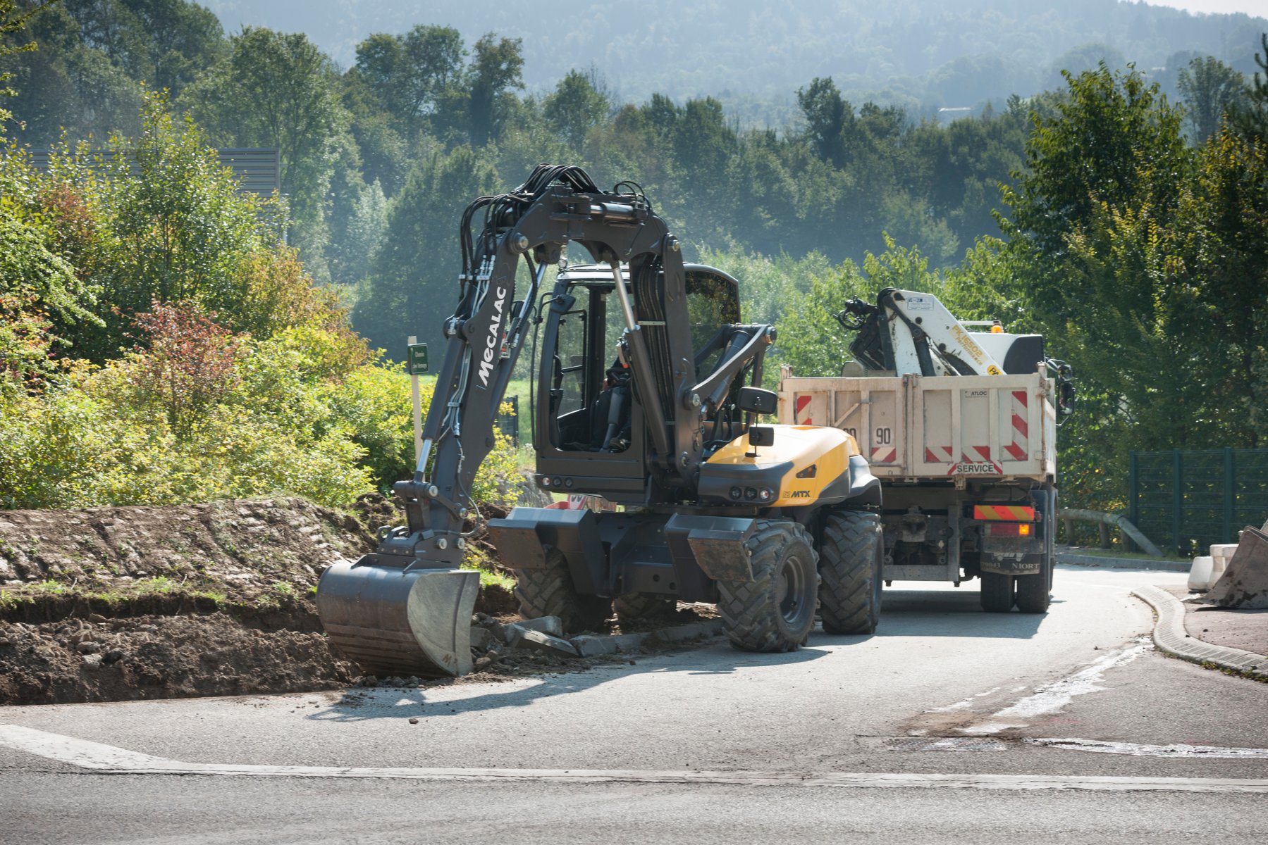 MECALAC | 12MTX, Pelle chargeuse sur pneus / roues