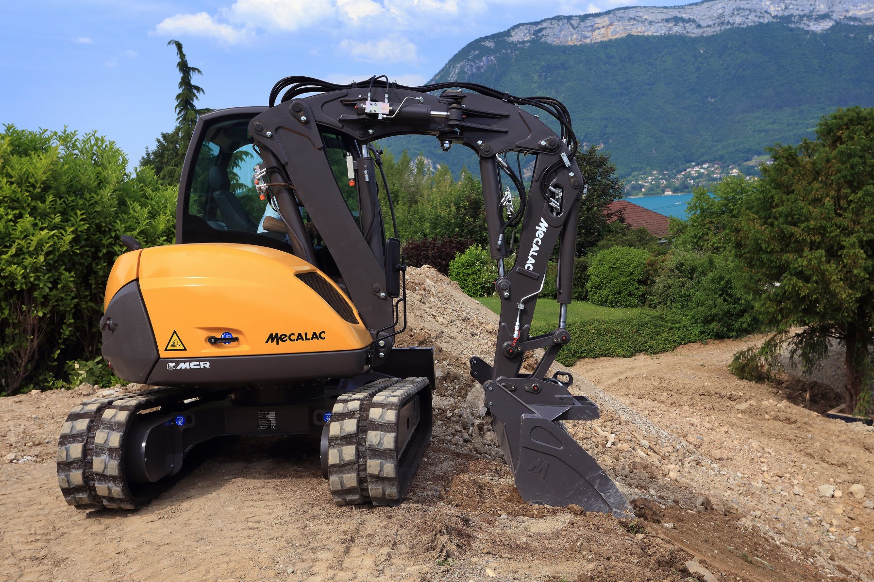 Crawler Skid-Excavators Mecalac 6MCR