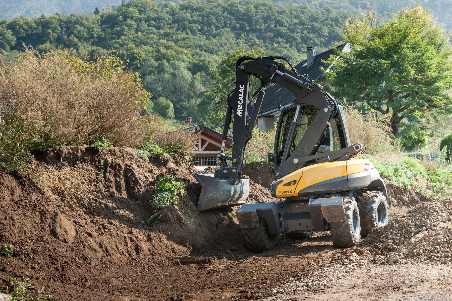 MECALAC | 12MTX, Pelle chargeuse sur pneus / roues