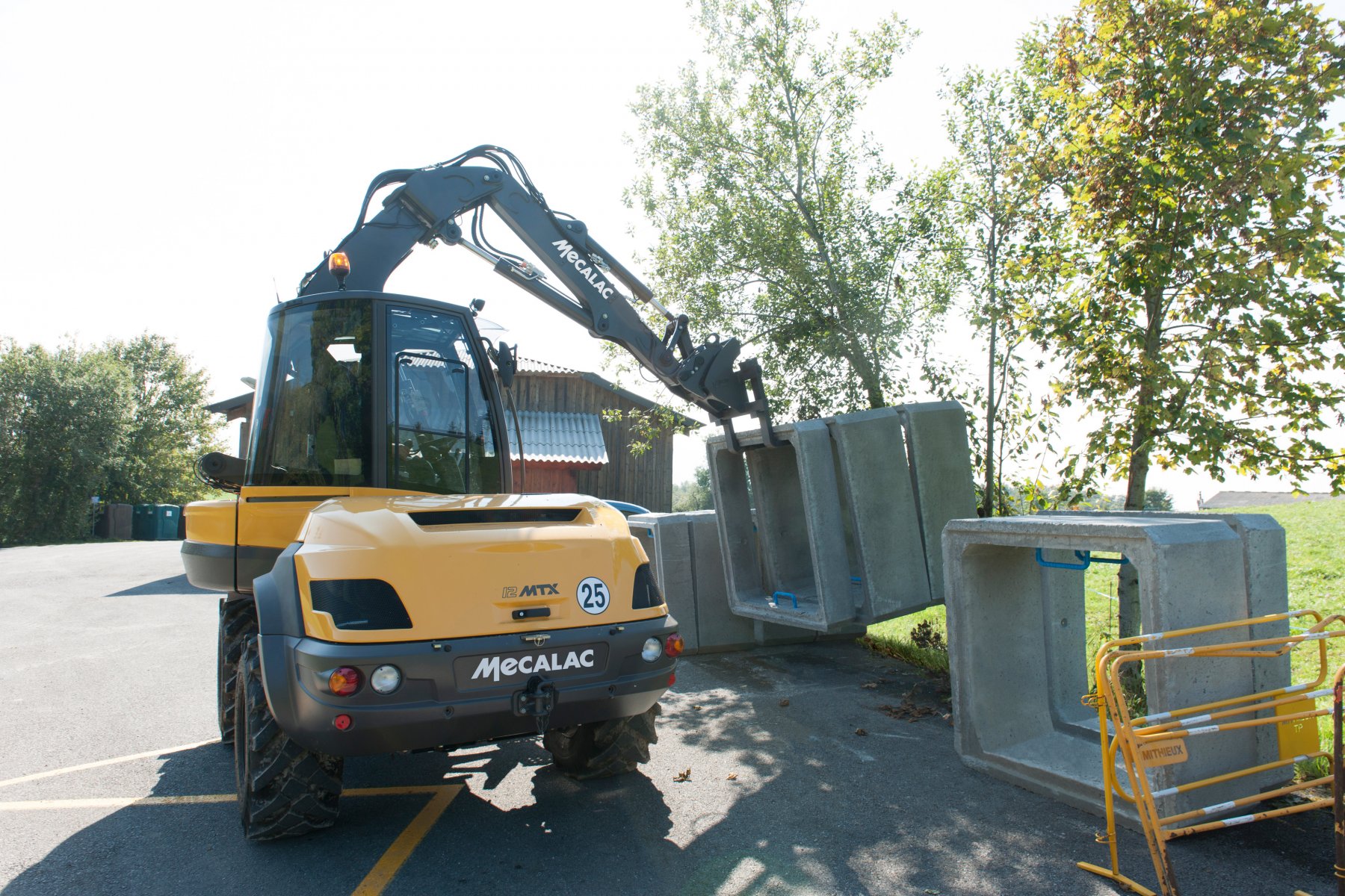 MECALAC | 12MTX, Pelle chargeuse sur pneus / roues