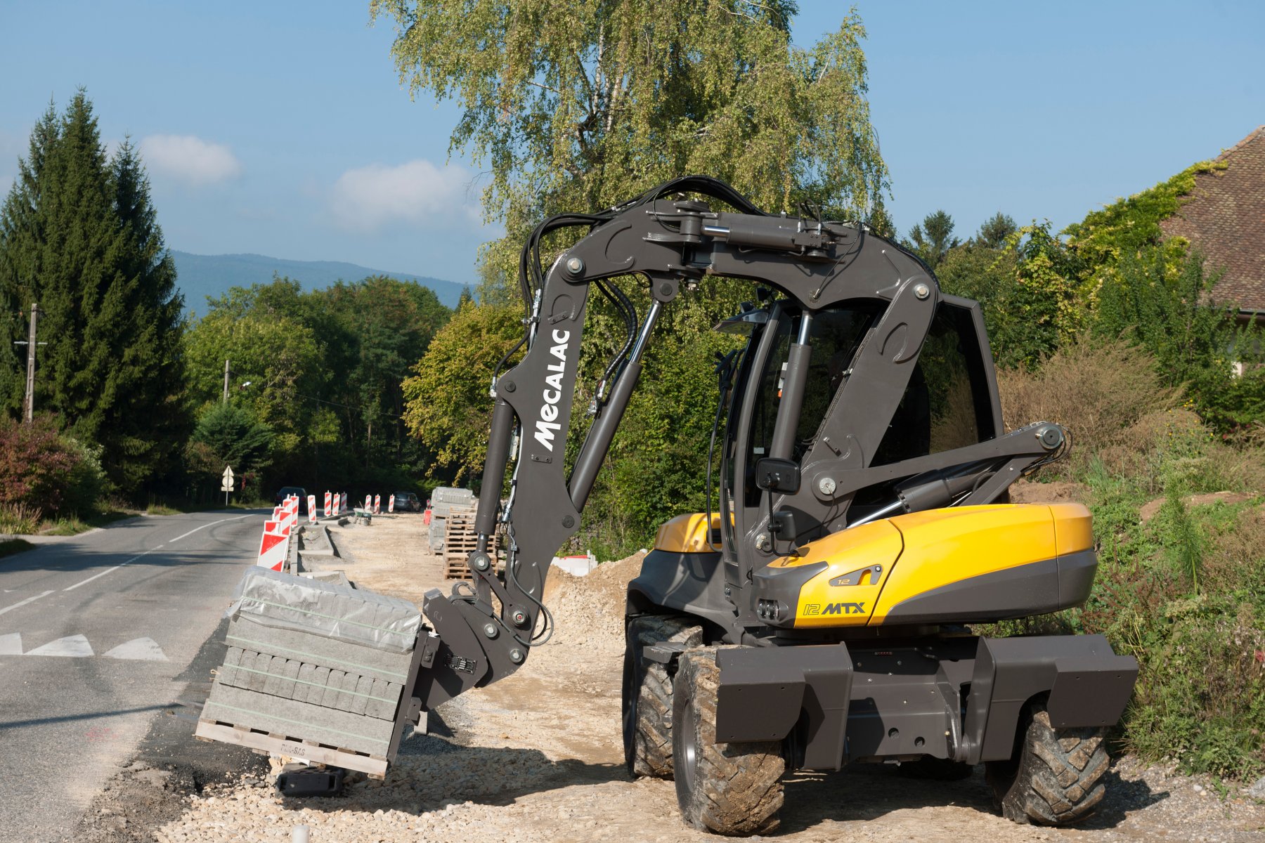 MECALAC | 12MTX, Pelle chargeuse sur pneus / roues