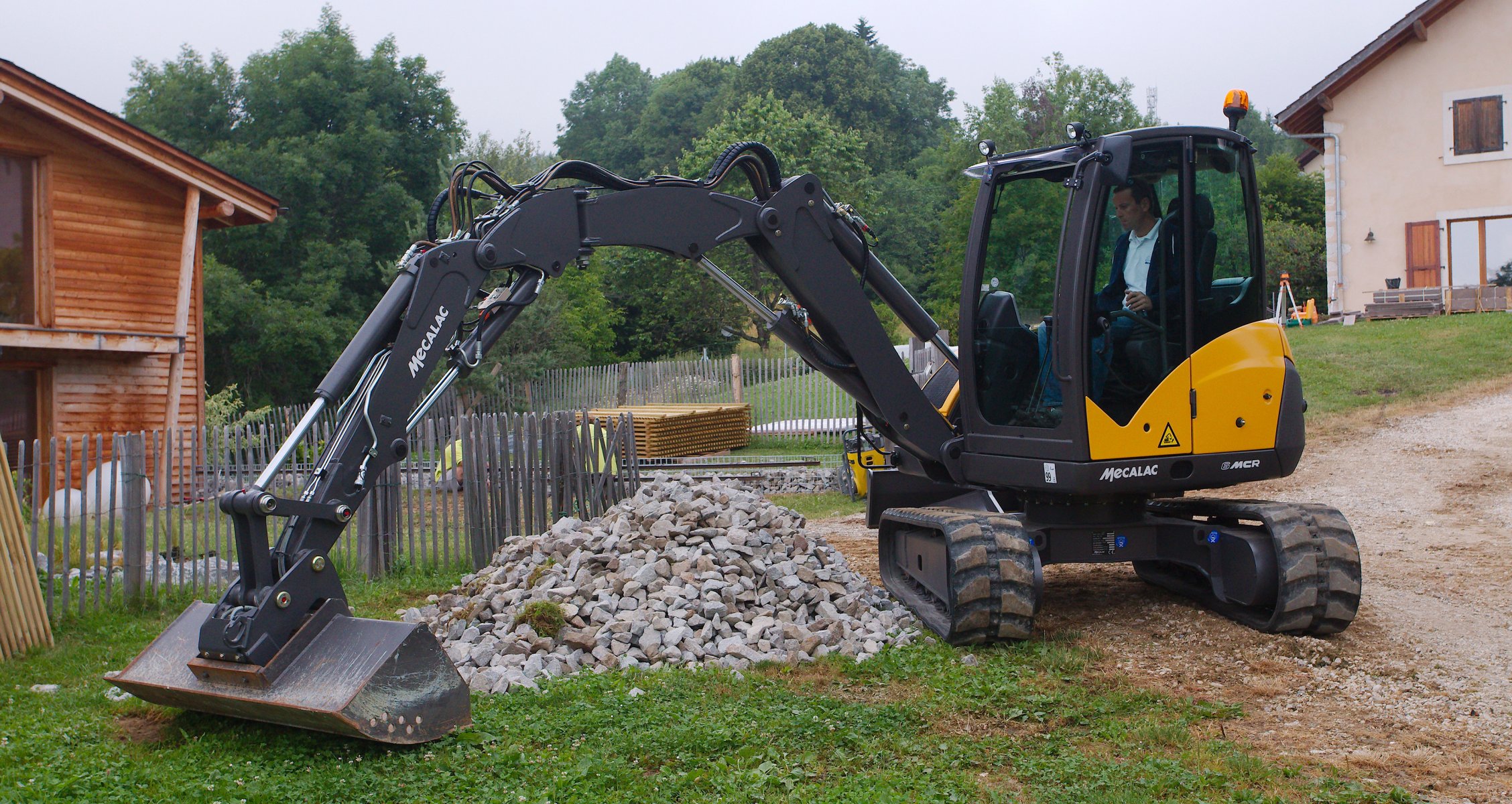 Crawler Skid-Excavators Mecalac 6MCR