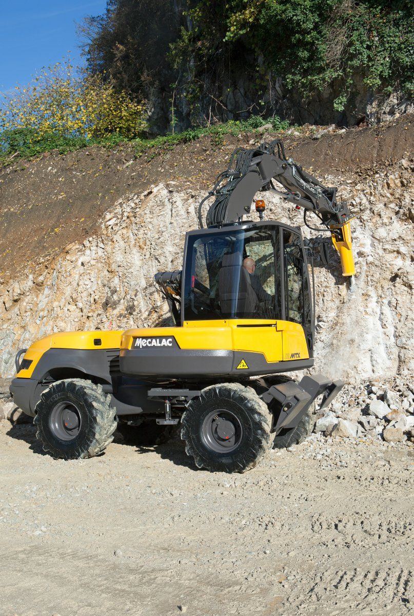 MECALAC | 12MTX, Pelle chargeuse sur pneus / roues