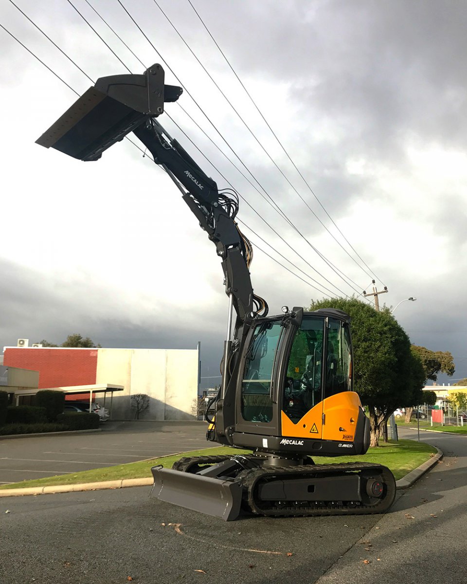 Mecalac machines in Australia